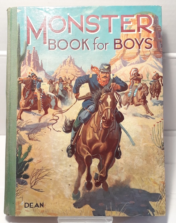 The Monster Book for Boys Vintage Boys Annual | Etsy