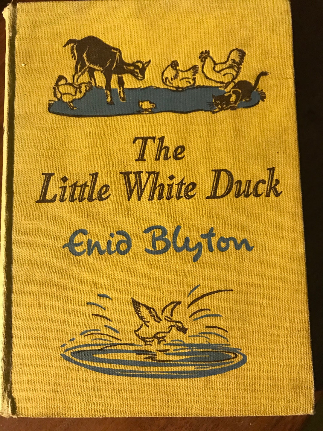 The Little White Duck by Enid Blyton - Etsy Australia