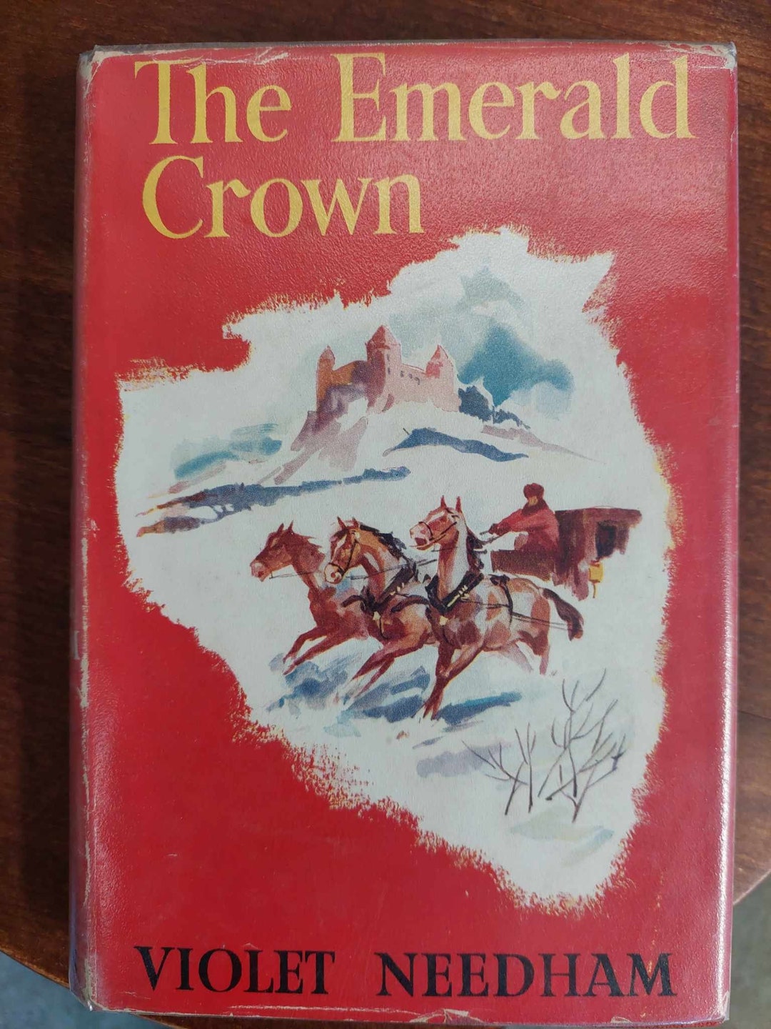 The Emerald Crown by Violet Needham 1950s Hardback - Etsy