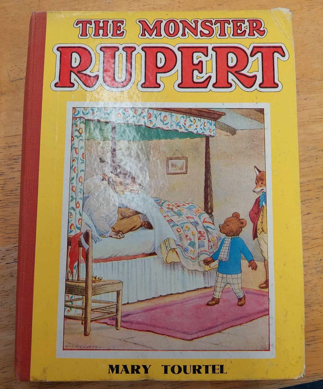 Mary Tourtel's the Monster Rupert From 1948, Vintage Annual - Etsy