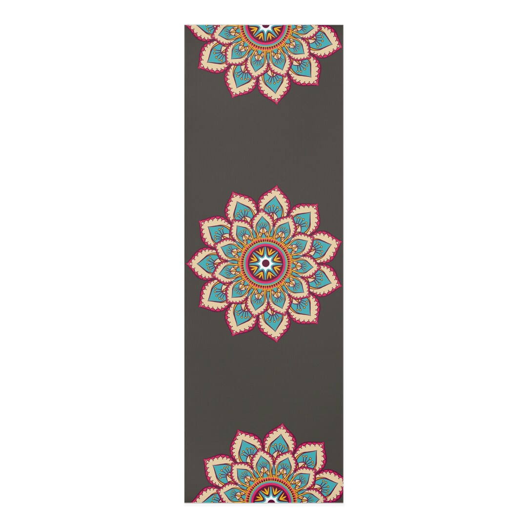 Mandala Yoga Mat Exercise Mat Printed Yoga Mat Custom Yoga Mats Yoga ...