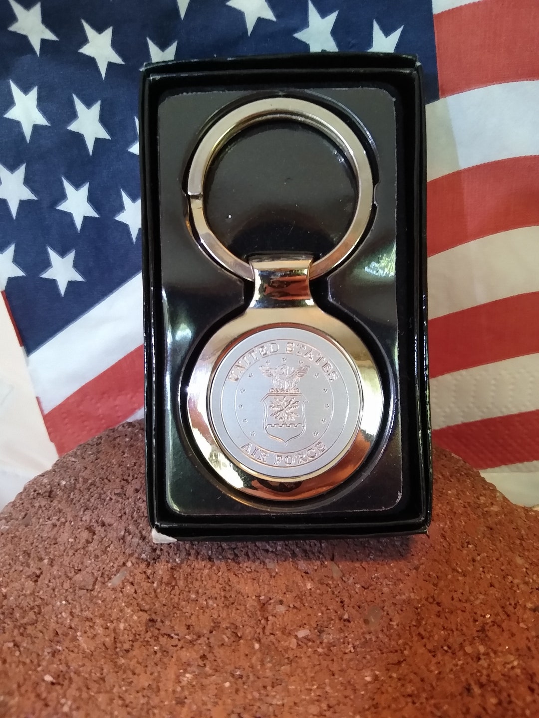 United States Army Key Ring Stainless Steel Hand Engraved - Etsy