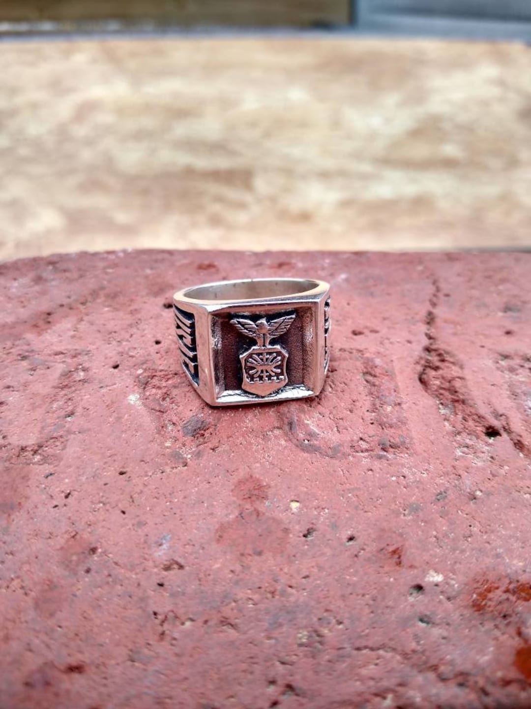 USAF United States Air Force Ring Sterling Silver .925 - Etsy