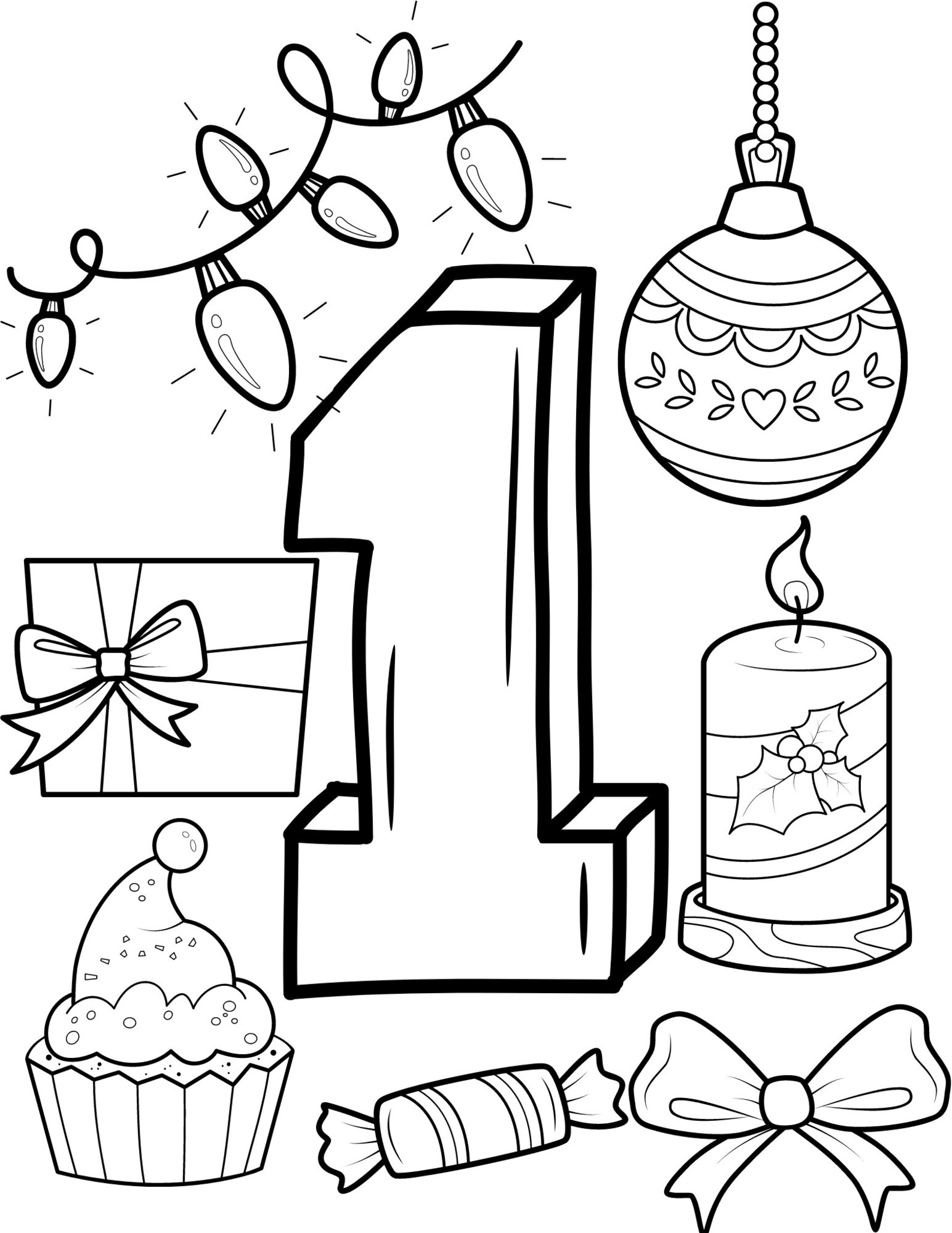 12 DAYS of CHRISTMAS COLORING | Advent Calendar | Countdown to ...