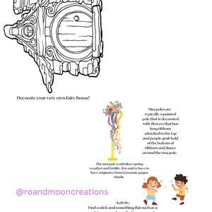 Beltane Preschool Worksheets | Counting Cards | Pagan Holidays for ...