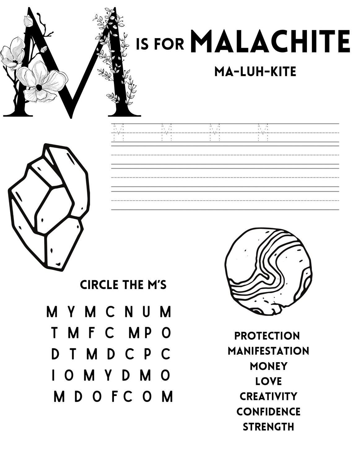 WITCHY ALPHABET PRINTABLE | Toddler Worksheets | Preschool Tracing ...