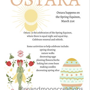 Preschool Ostara Worksheets | Learning Printables | Pagan Holidays ...