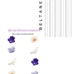 Beltane Preschool Worksheets | Counting Cards | Pagan Holidays for ...