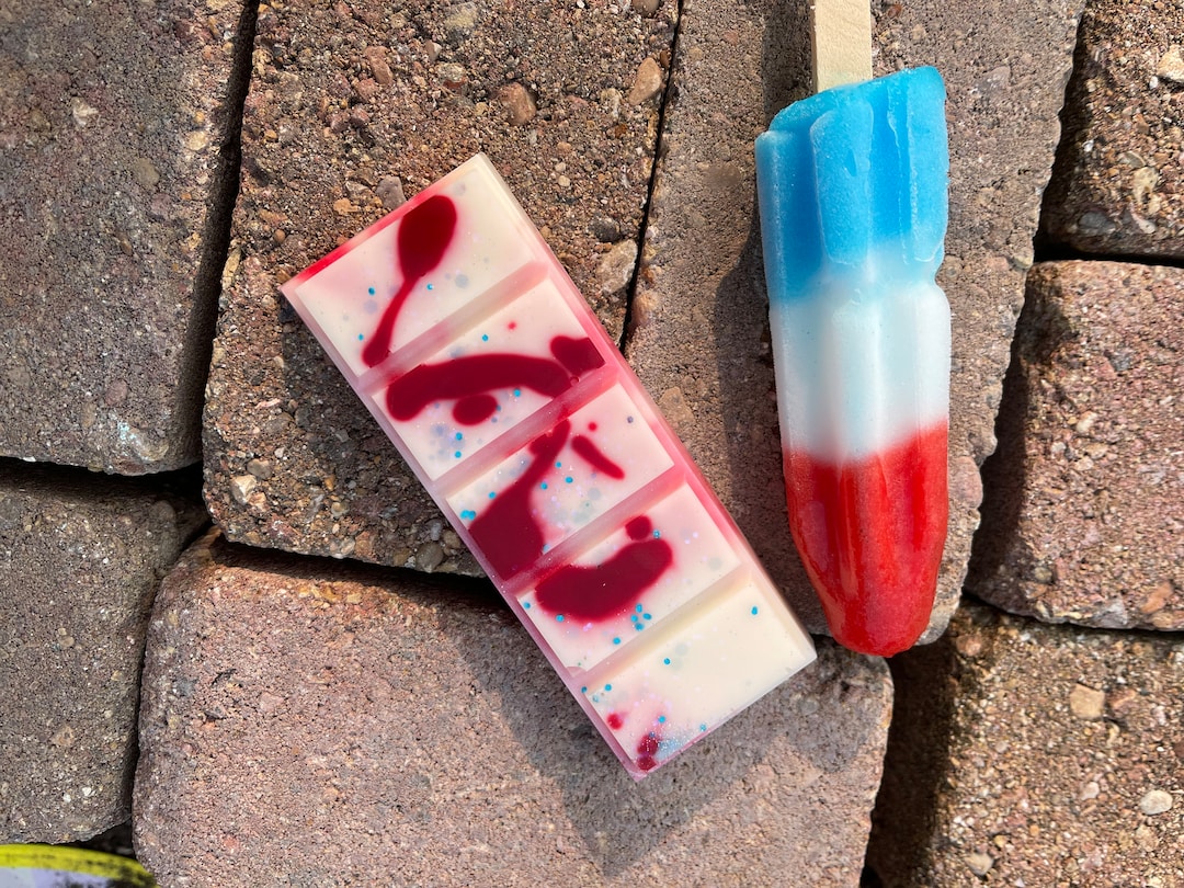 Bomb Pop-sicle Scented Wax Melt | Summer Scents | Snap Bar | Childhood ...