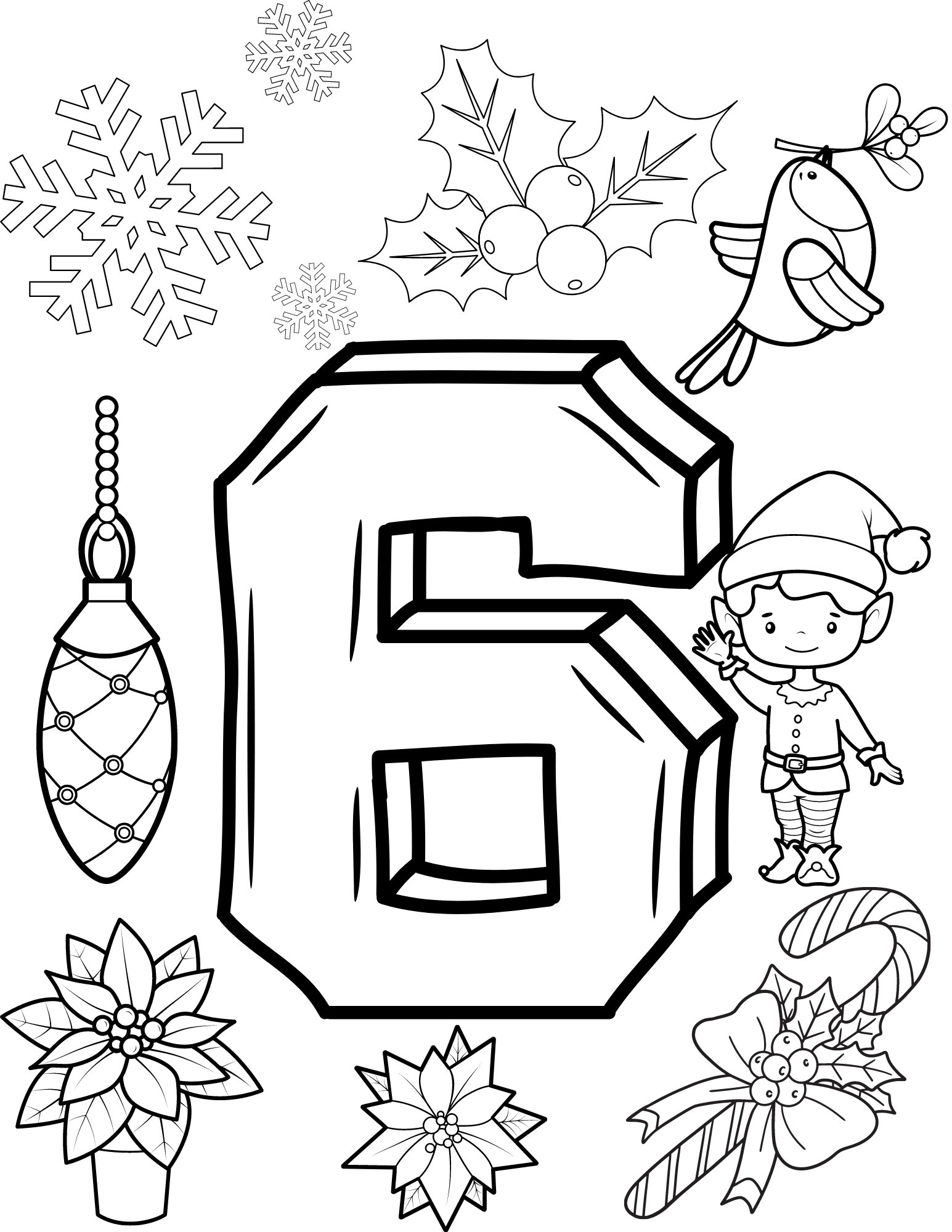 12 DAYS of CHRISTMAS COLORING Advent Calendar Countdown to Christmas ...