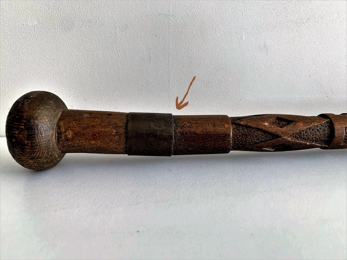 Rare WW1 Walking Stick Cane Antique World War 1914-19 Hand | Etsy