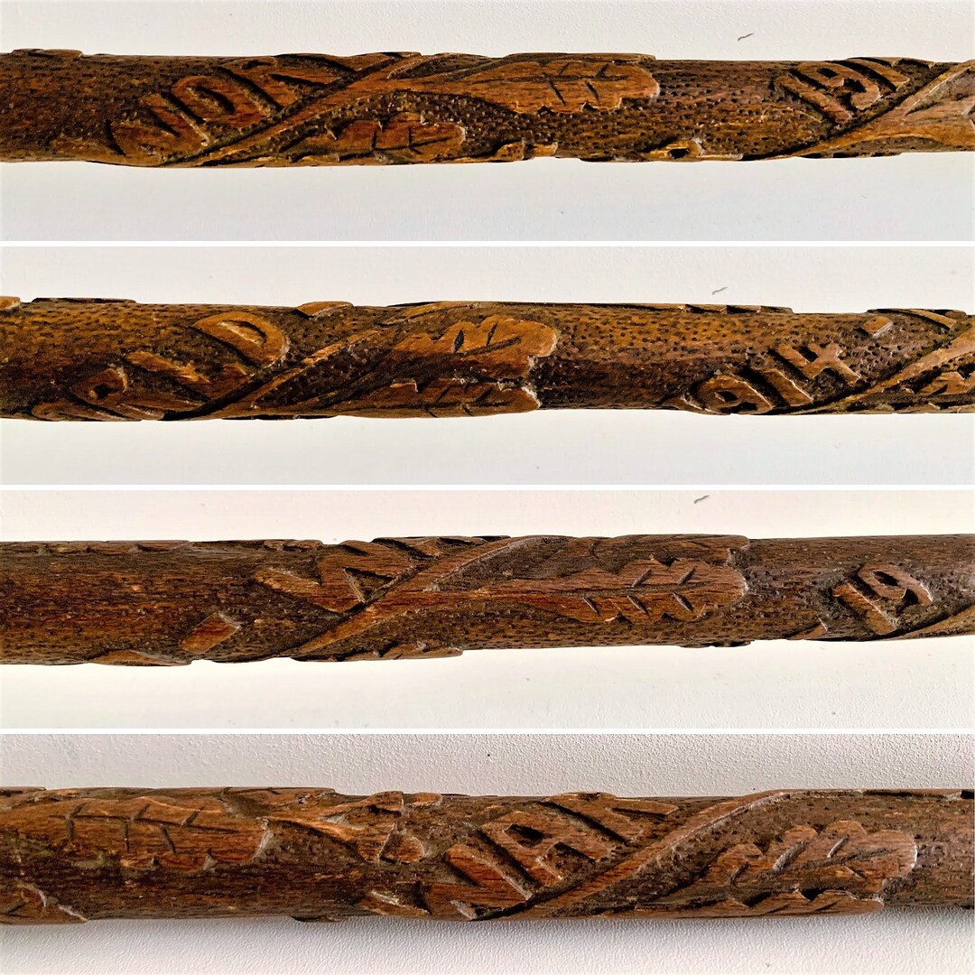 Rare WW1 Walking Stick Cane Antique World War 1914-19 Hand - Etsy