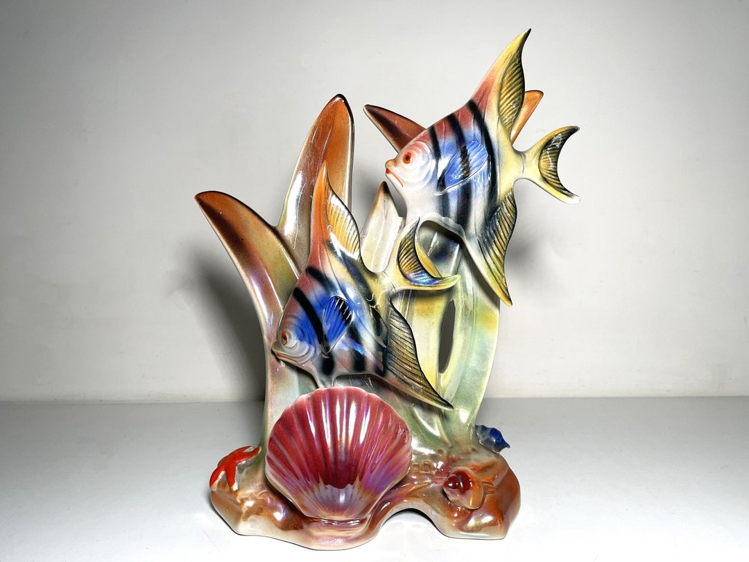 Vintage Hubert Bequet Fish Sculpture - Life Size Belgium Fishes ...