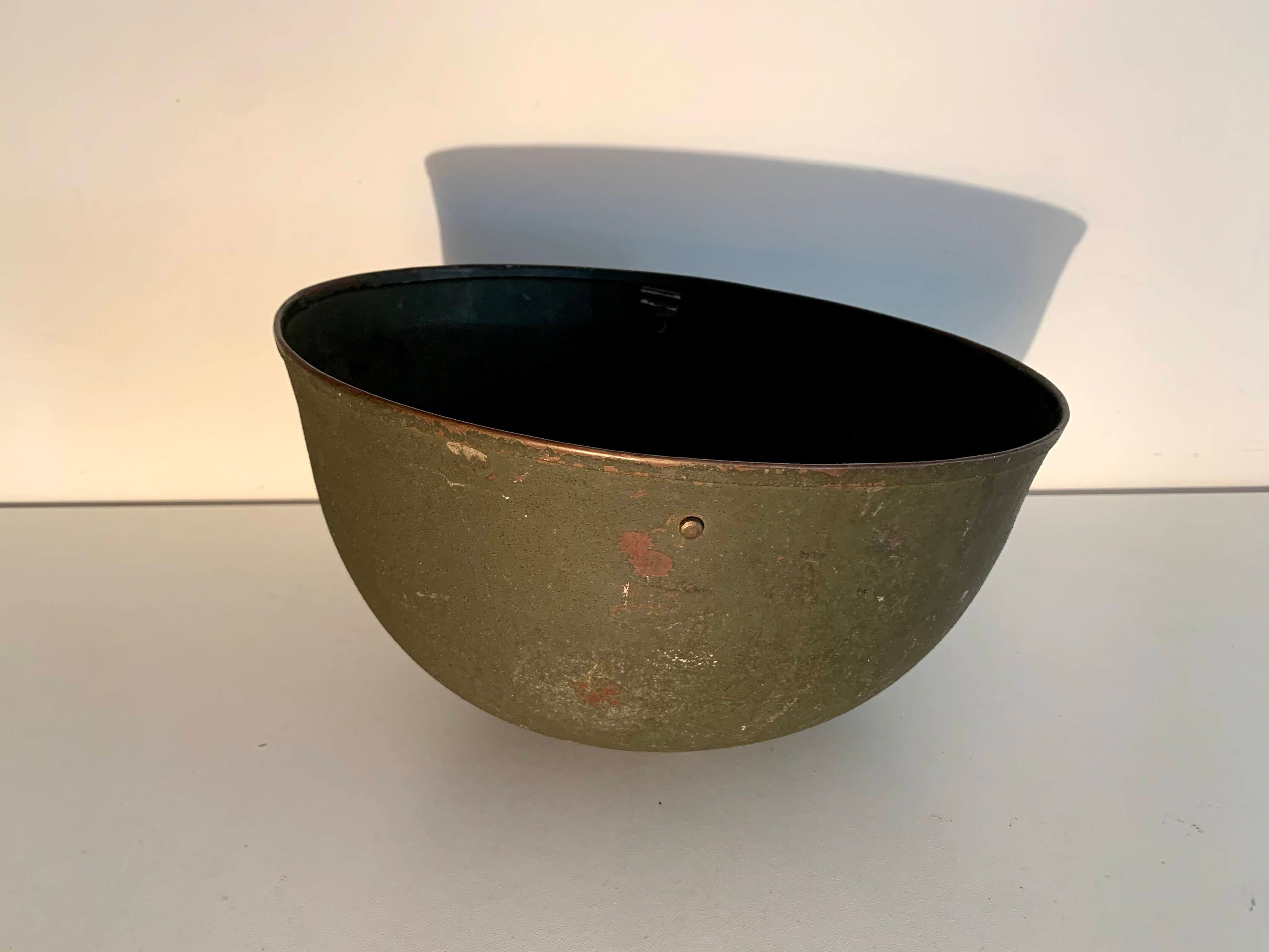 Vintage Reece Helmet Wine Bucket Authentic Belgian Military | Etsy