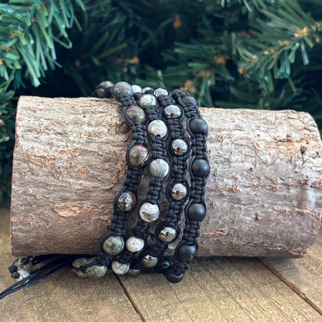 The Charlie Bracelet (stone) - Etsy