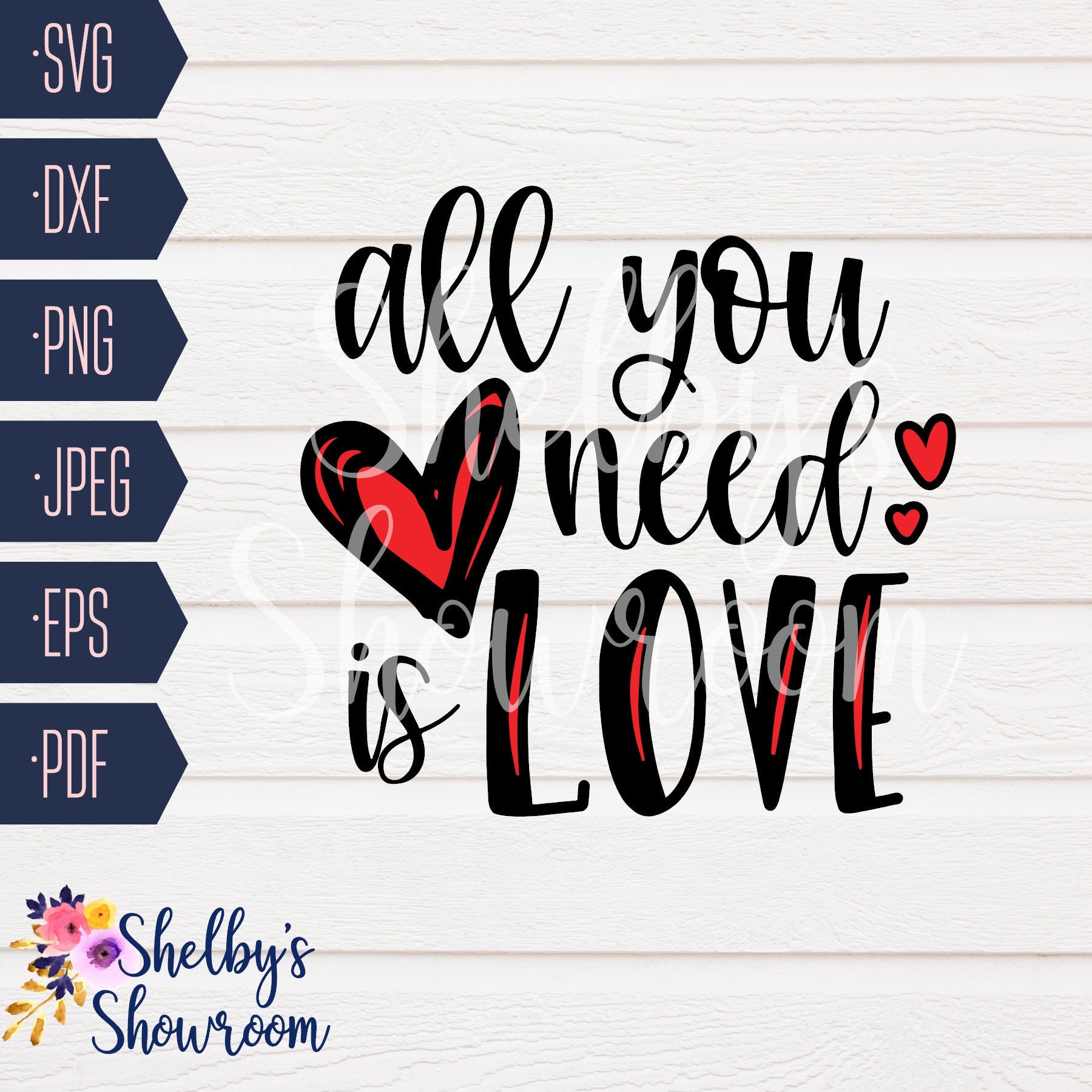 Clip Art Love is all you need SVG PNG DXF Digital download /Valentines ...