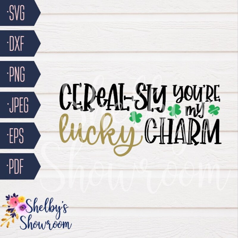 Lucky Charm Svg - Etsy