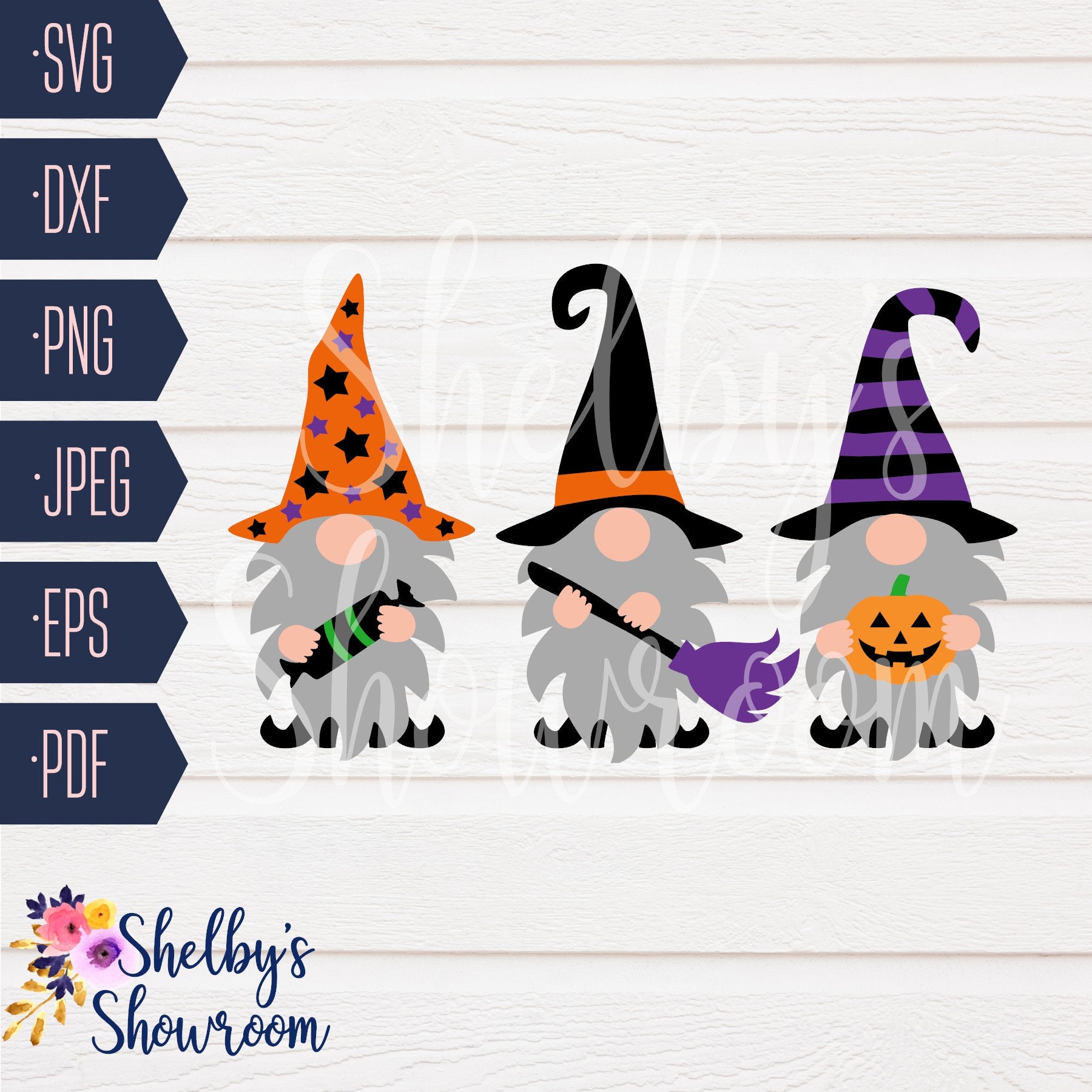 Halloween Gnomes SVG SVG Cut File for Halloween DIY Kid | Etsy