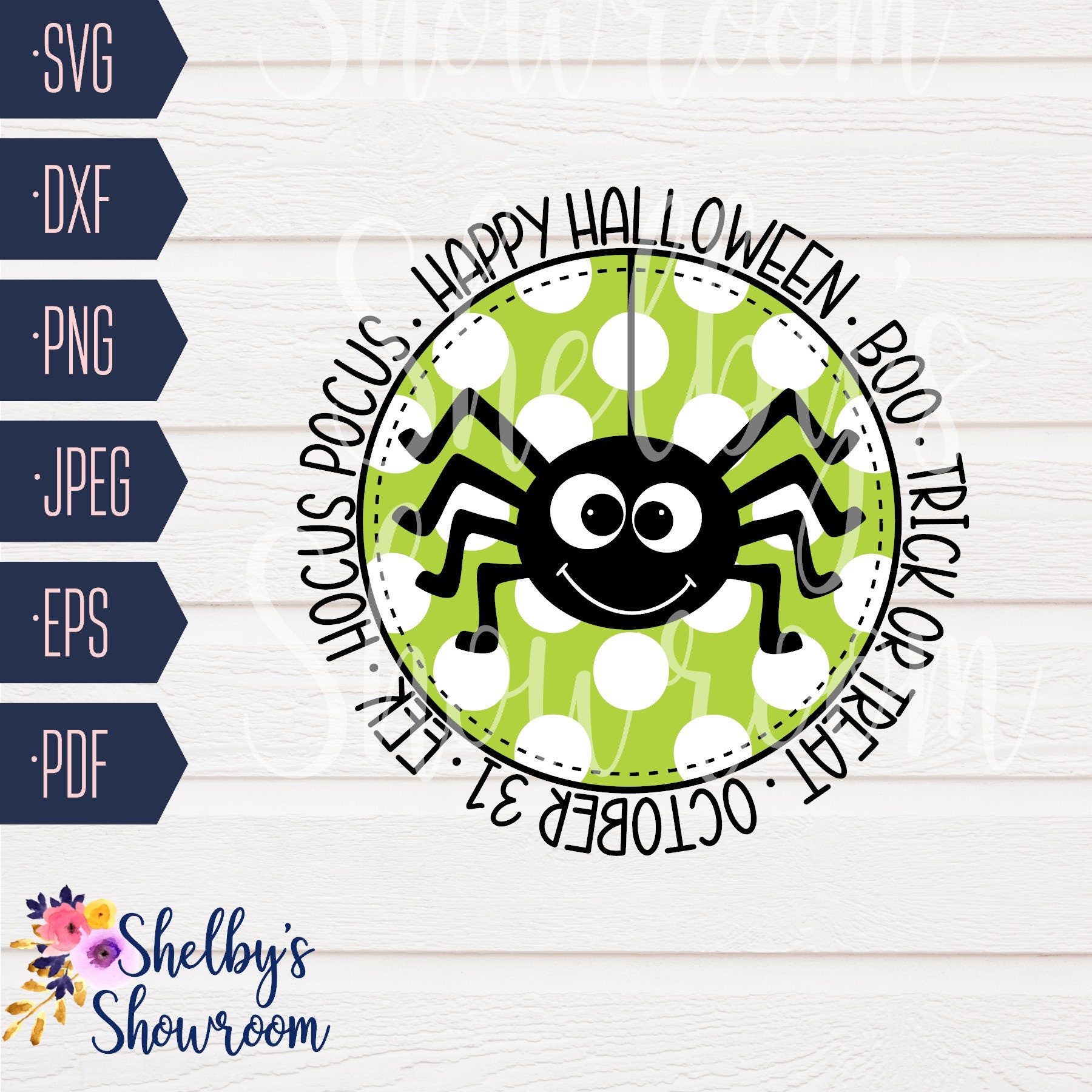 Happy Halloween Spider SVG, SVG Cut File for Halloween, DIY Kid Shirt ...