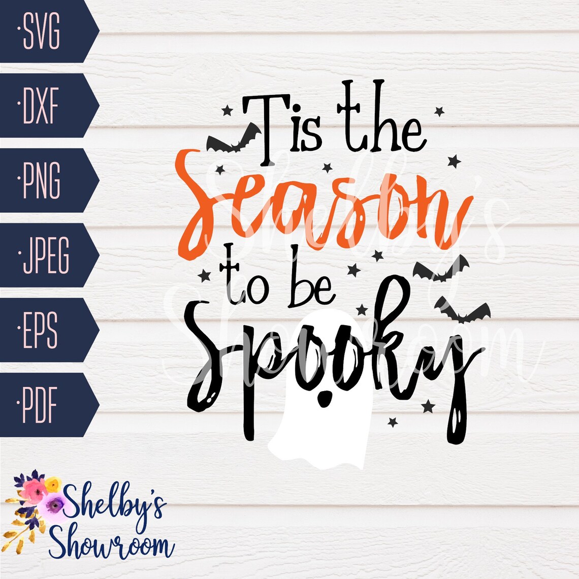 Tis the Season to Be Spooky SVG Halloween Cut File - Etsy