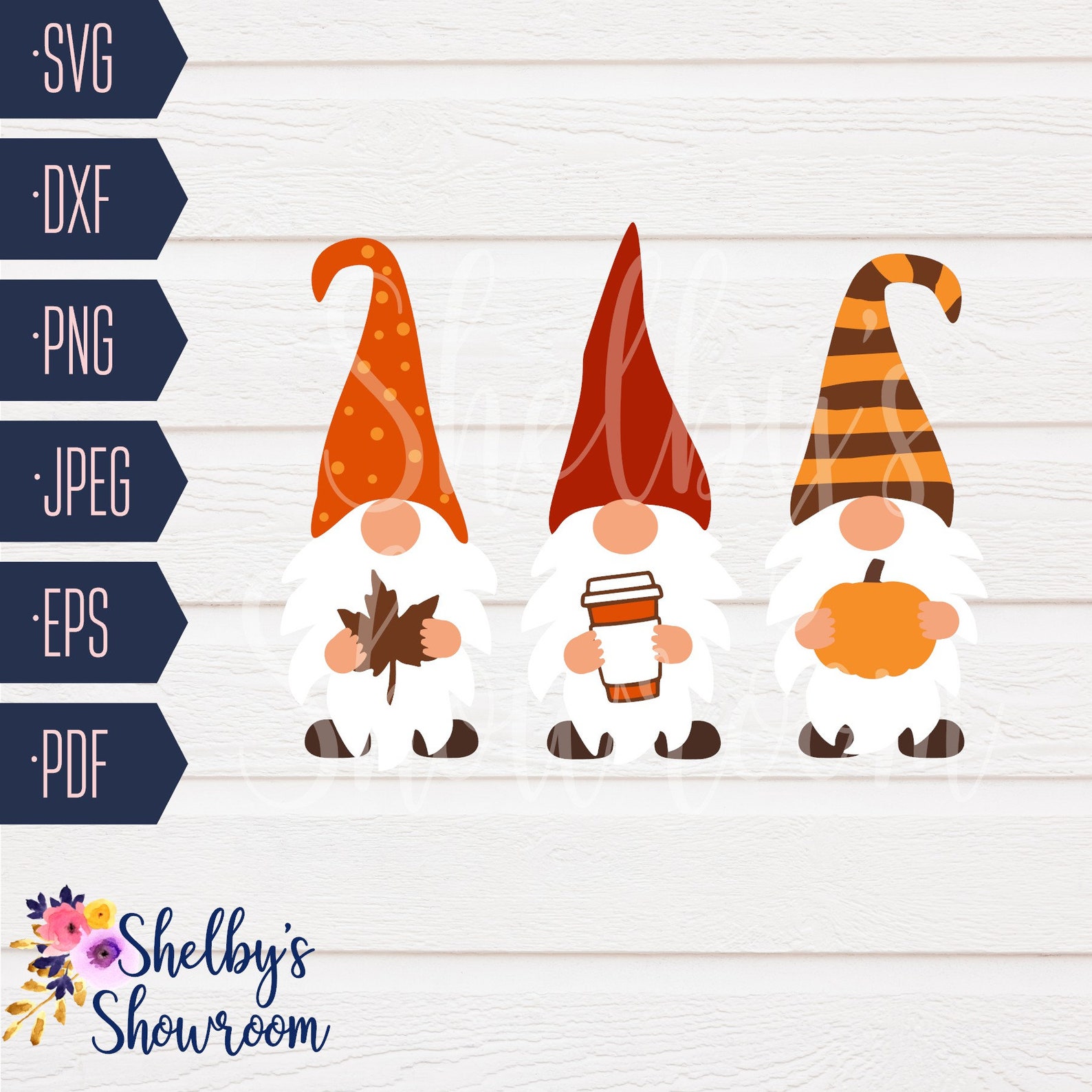 Fall Gnomes SVG SVG Cut File for Fall Thanksgiving Gnomes - Etsy