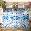 Coastal Rug Water Texture Rugs for Living Room Housewarming Gift for ...