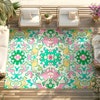 Coastal Rug Water Texture Rugs for Living Room Housewarming Gift for ...
