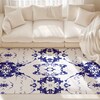 Coastal Rug Water Texture Rugs for Living Room Housewarming Gift for ...