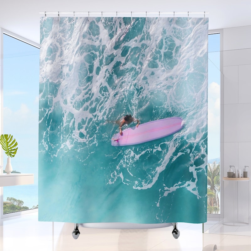 Surfer Curtains - Etsy