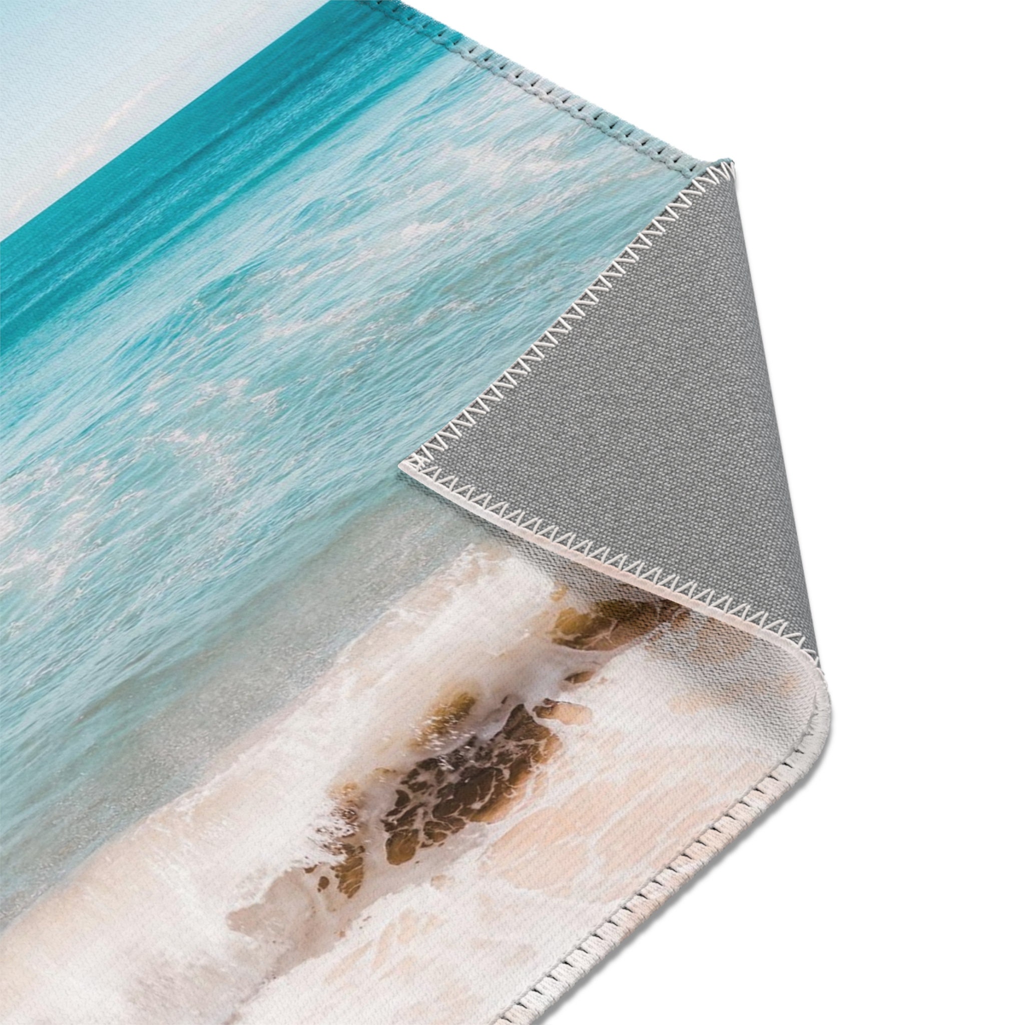 Coastal Beach Rugs for Living Room Housewarming Gift for - Etsy