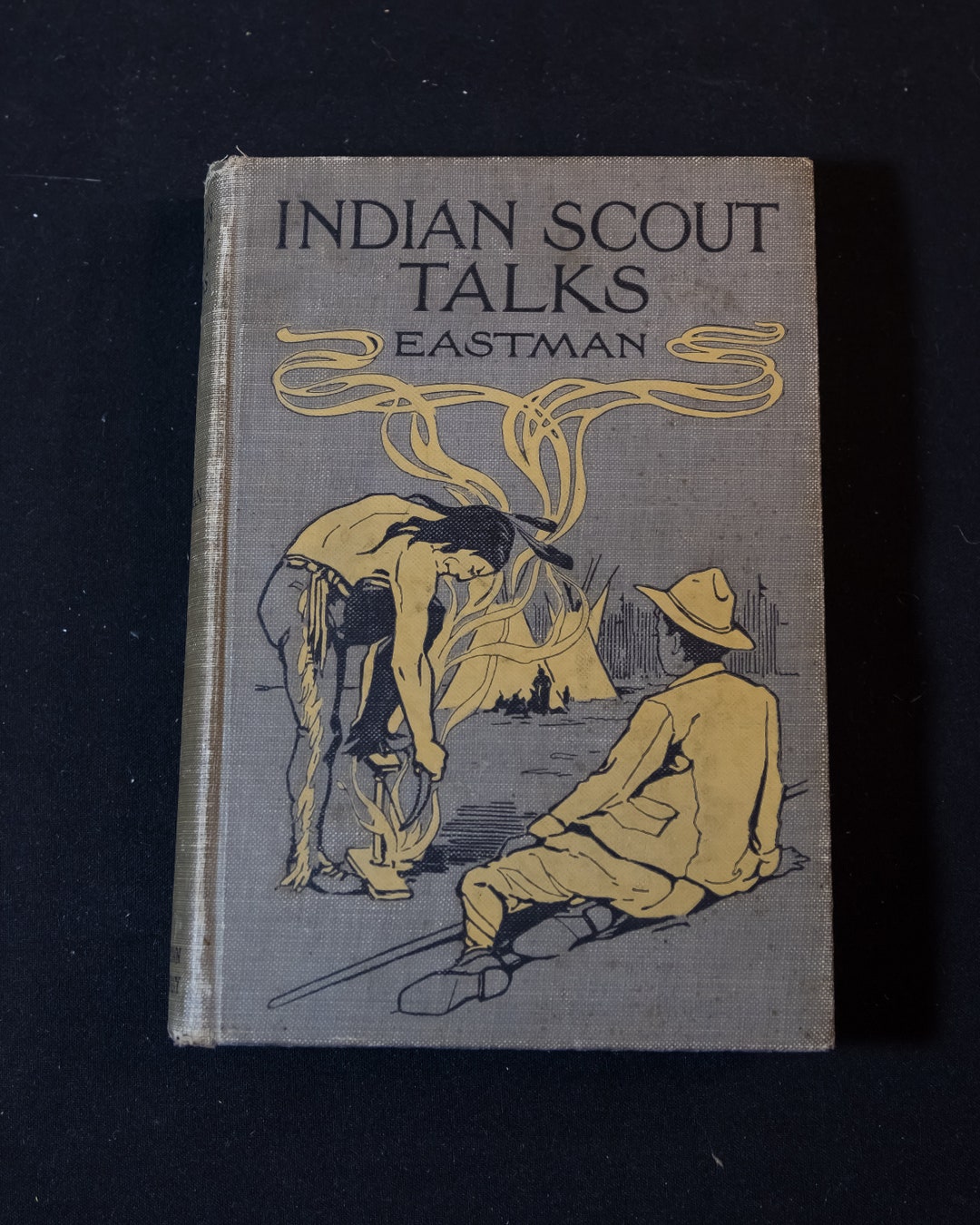 Book: "indian Scout Talks" by Charles Eastman 1st Ed 1914 - Etsy