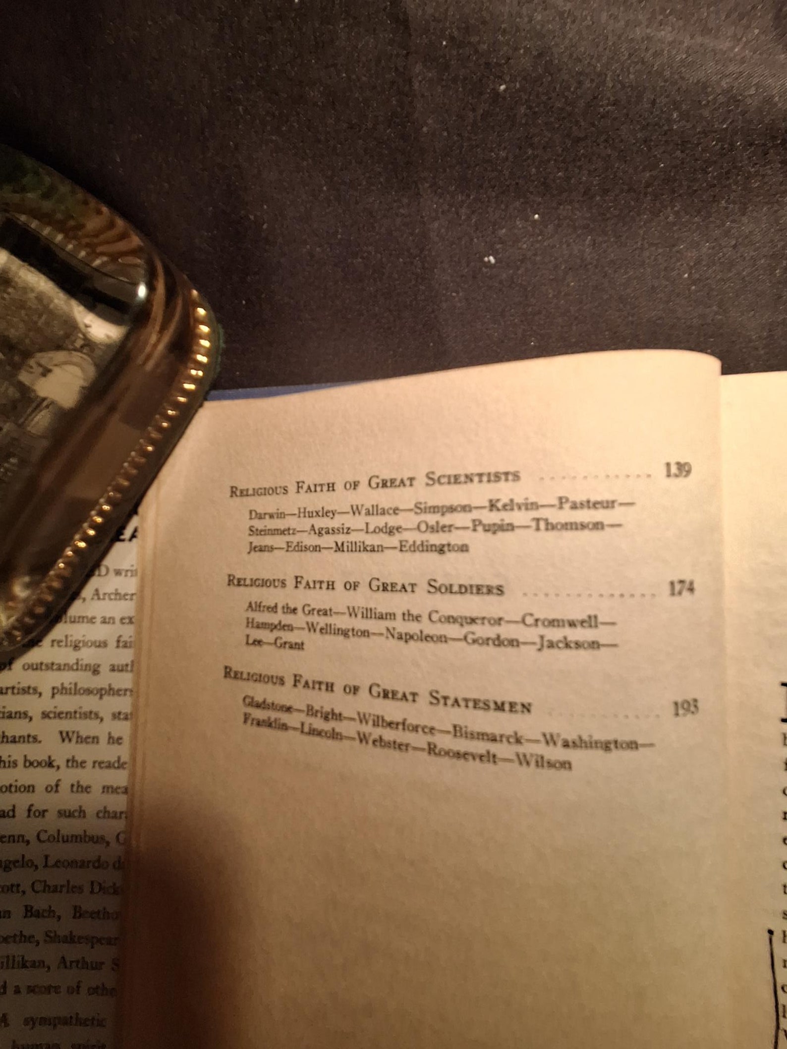 Vintage Copy: "the Religious Faith of Great Men" by Archer Wallace, HC ...