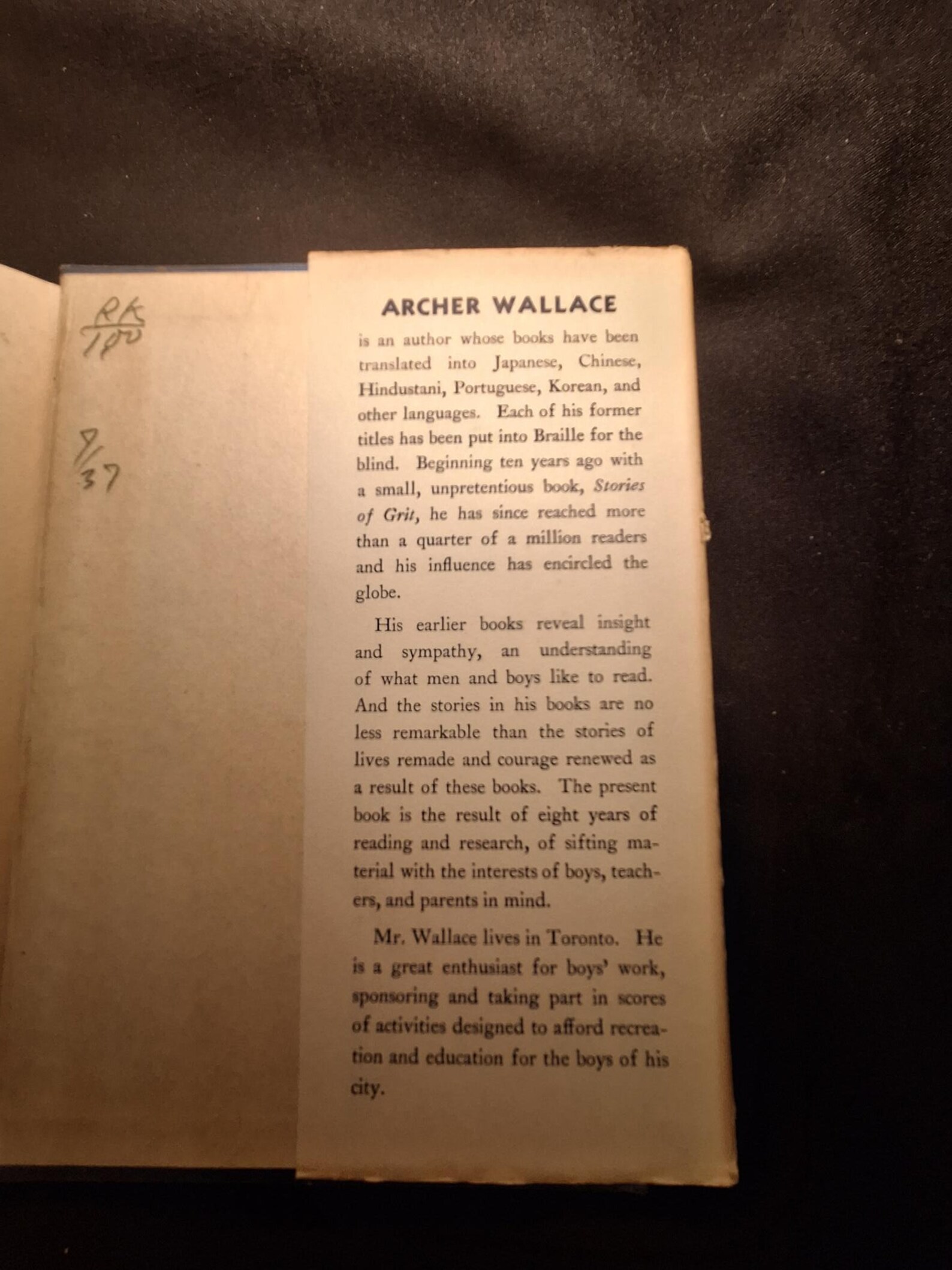 Vintage Copy: "the Religious Faith of Great Men" by Archer Wallace, HC ...