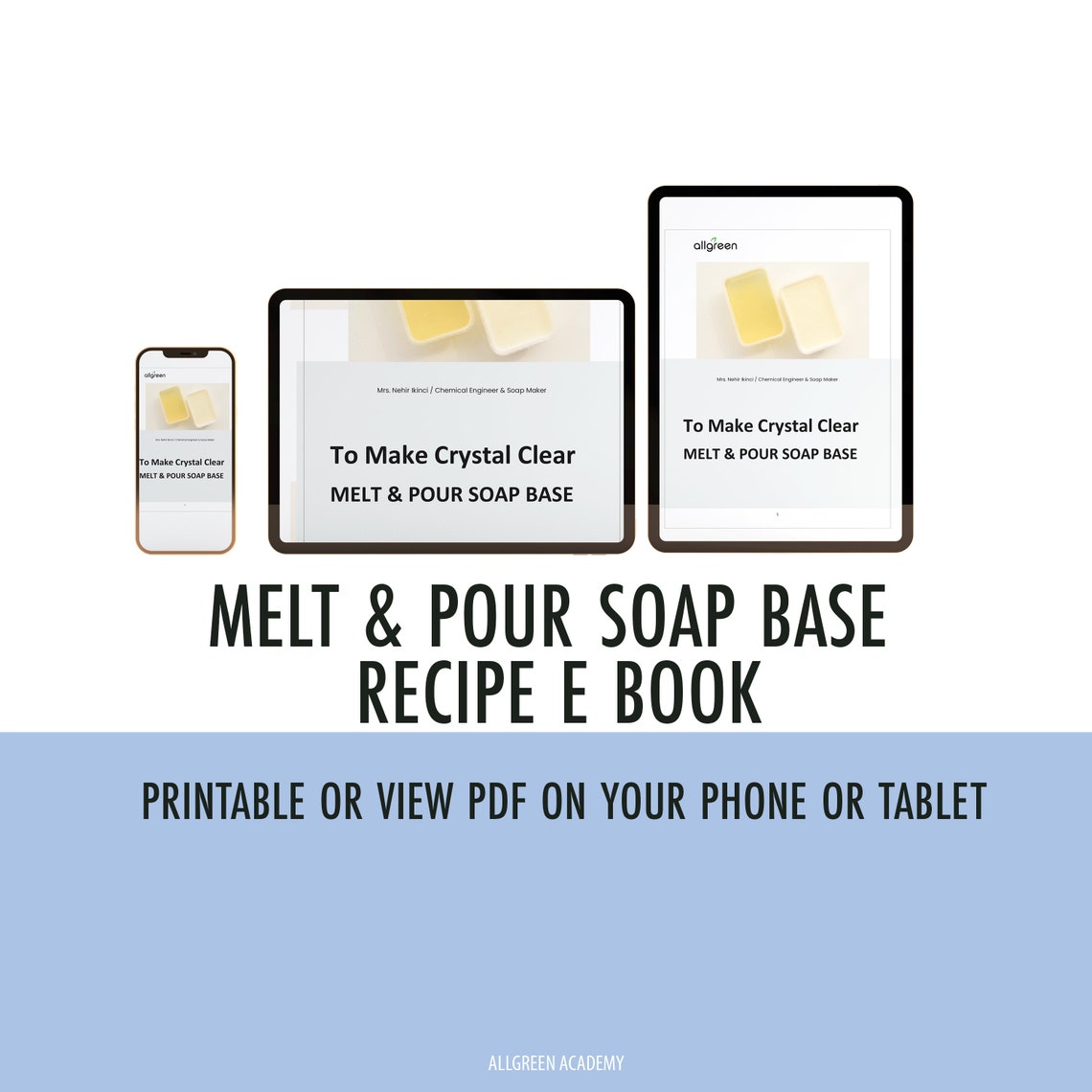 Transparent Soap Base RECIPE DIGITAL DOWNLOAD Best Formulation (Instant ...