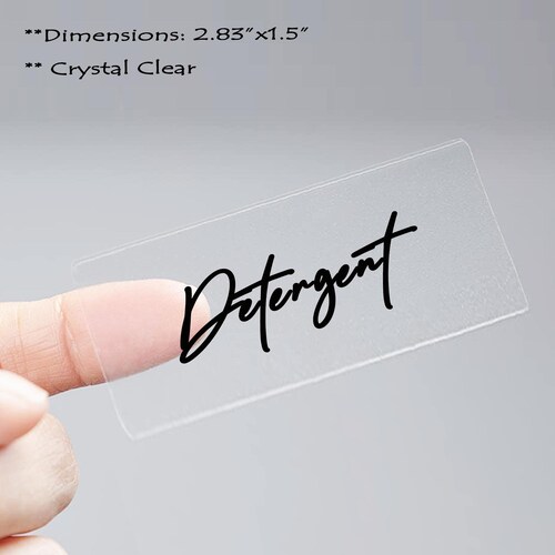 Clothes Pins Label Decal / Laundry Room Decor / Clothes Pins | Etsy