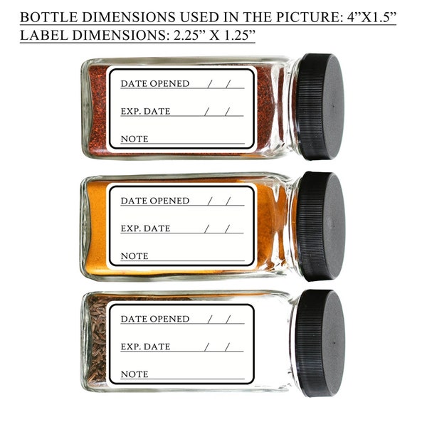 Expiration Date Stickers - Etsy