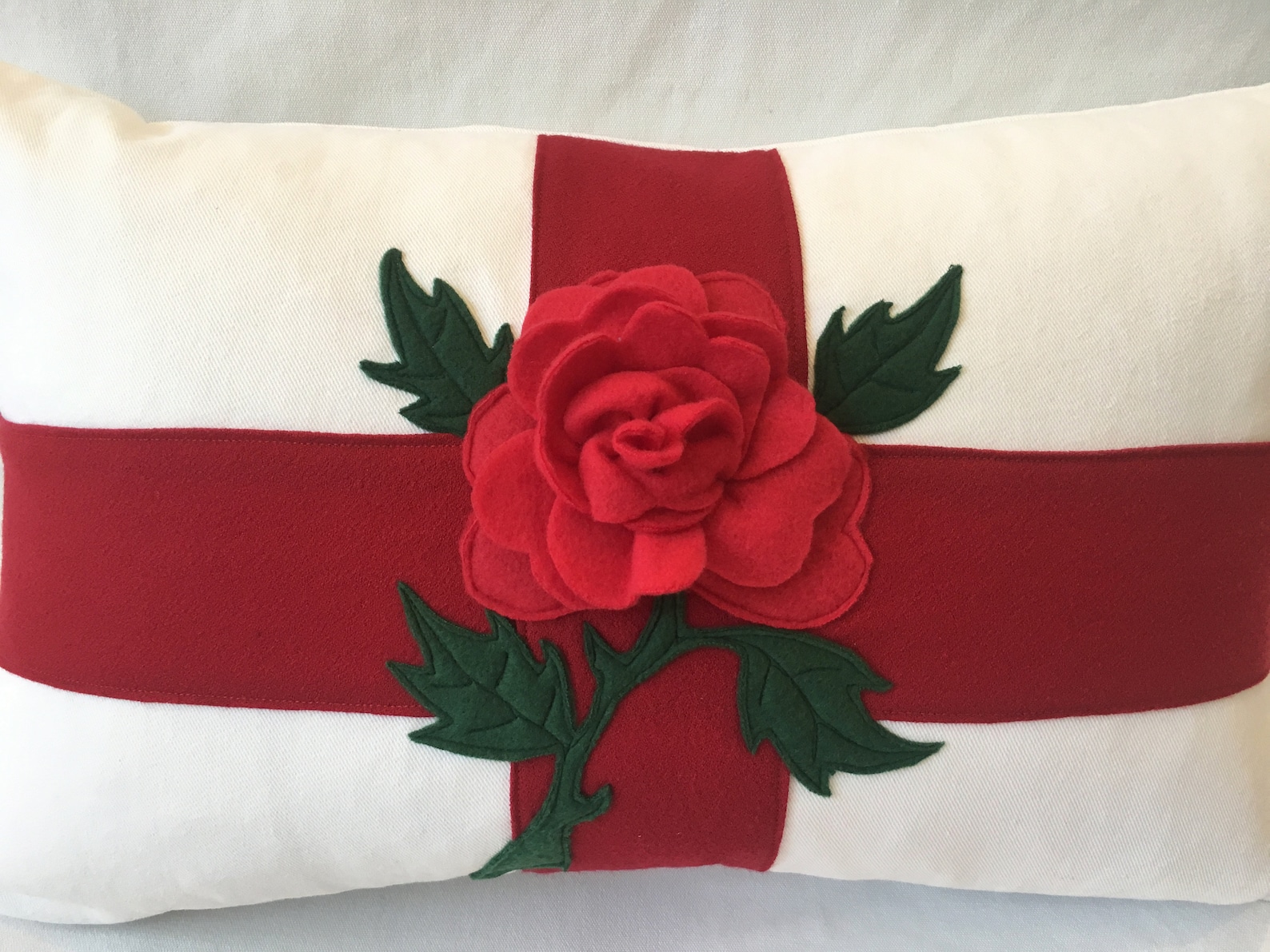 English Flag of England St Georges Cross Rose Decorative - Etsy