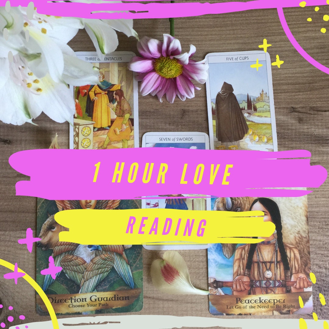 1 Hour Love Tarot Reading, via Zoom, Teams, Social or Skype - Etsy