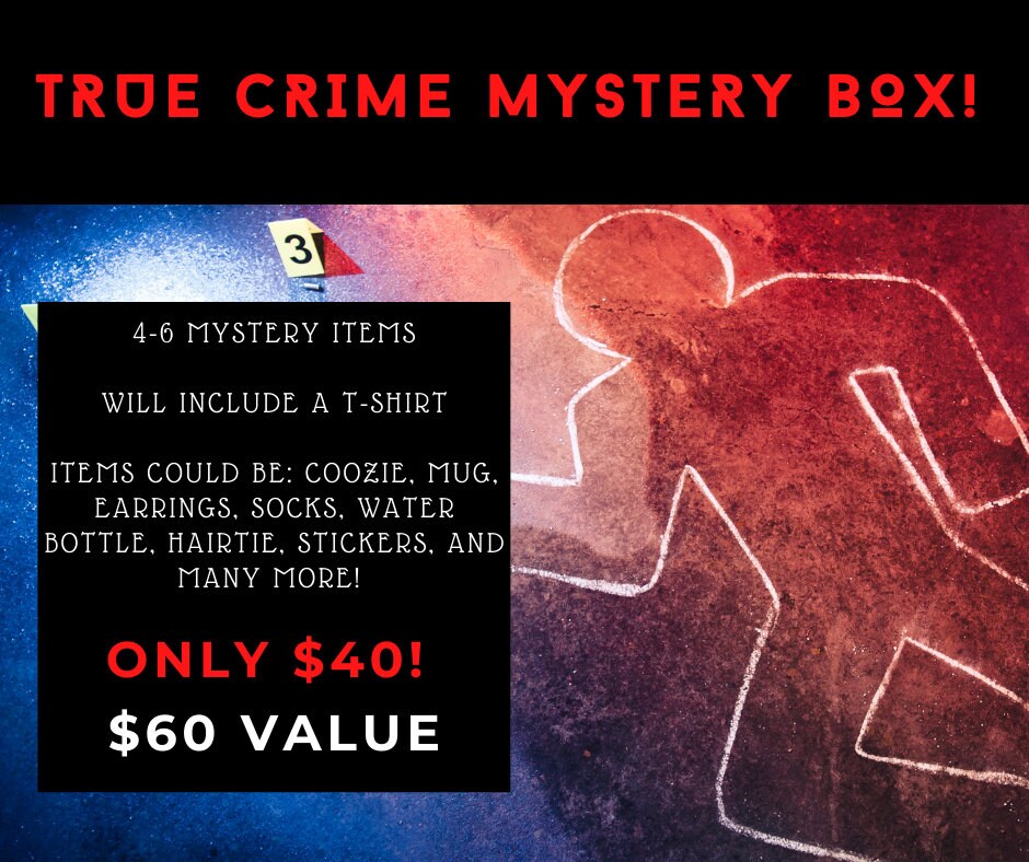 True Crime Mystery Box True Crime Mystery Box True Crime | Etsy