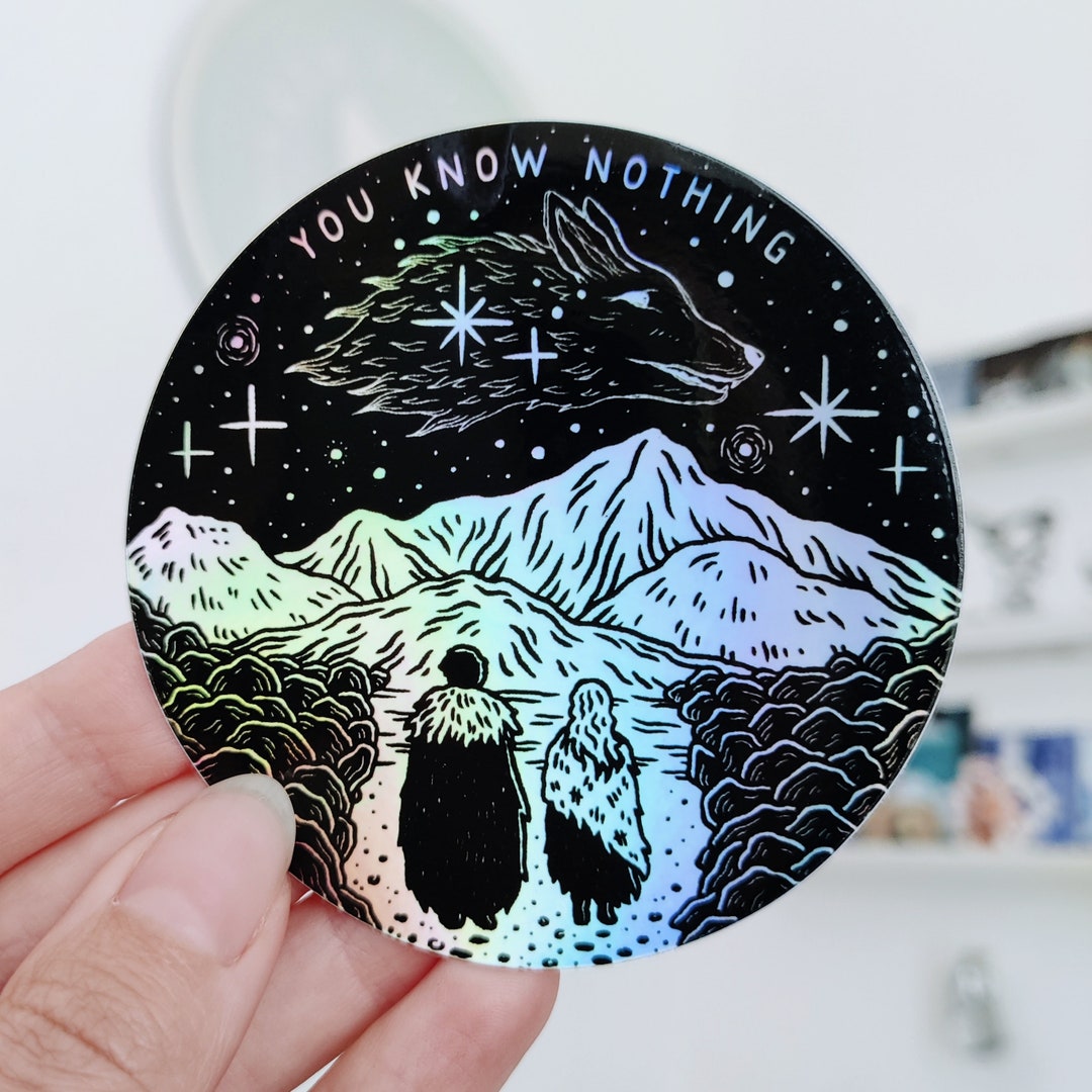 Holographic YOU KNOW... Sticker - Etsy