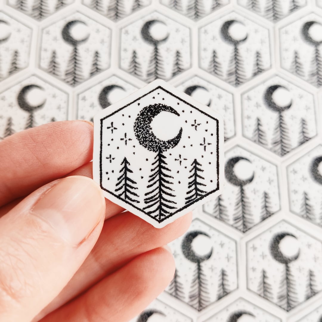 Mini Sticker Trees Transparent - Etsy