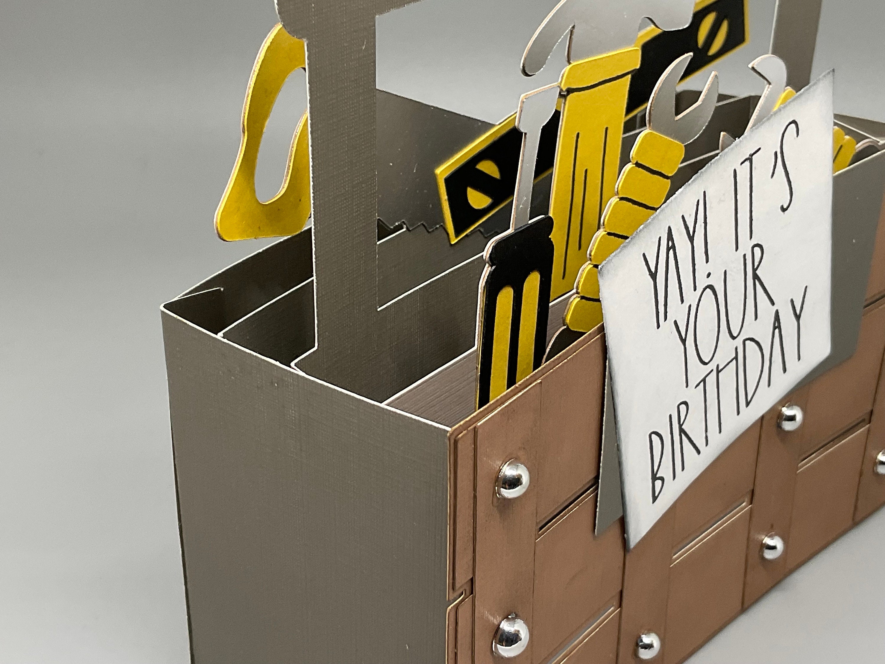 3D Pop up Box Style Birthday Card - Etsy