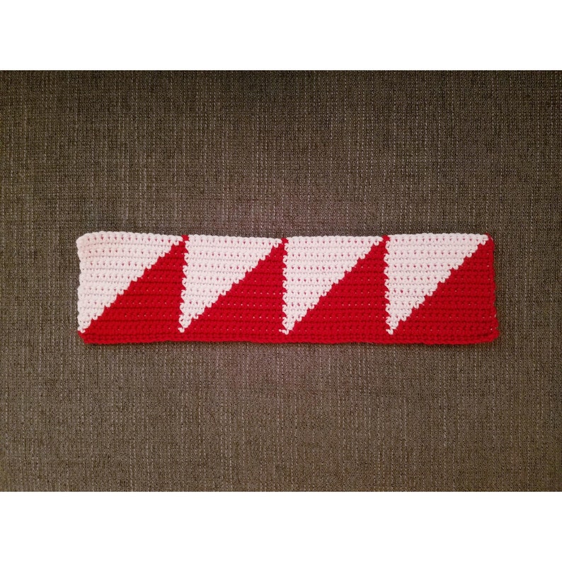Crochet Modern Pillow Triangle Design 16 X 16 - Etsy