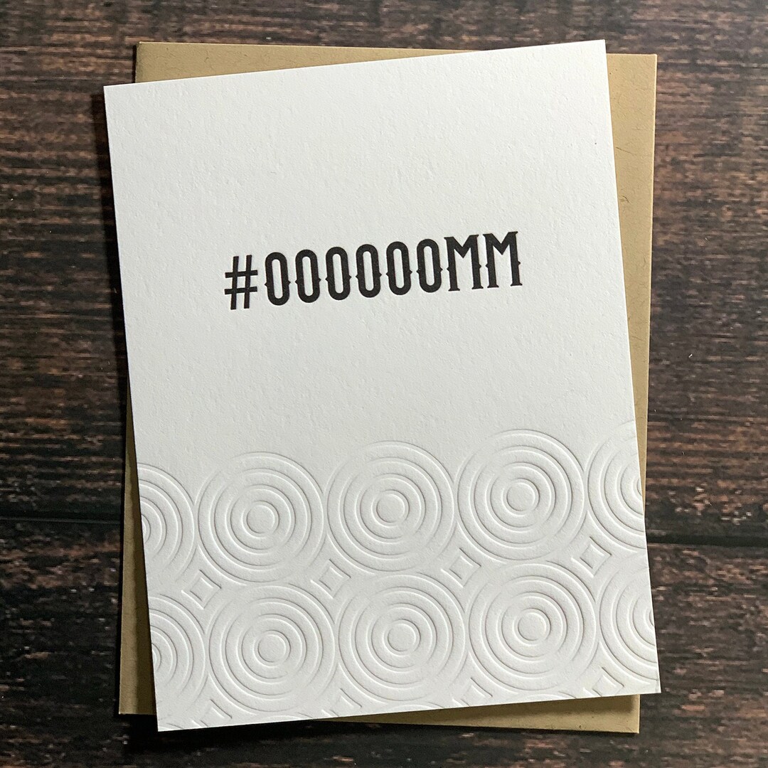 OM Card. Meditation Card. Relaxation Gifts for Women. Yoga Teacher Gift ...