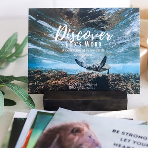 Discover God's Word, Verse Cards for Kids, Gifts for Children, Kids ...