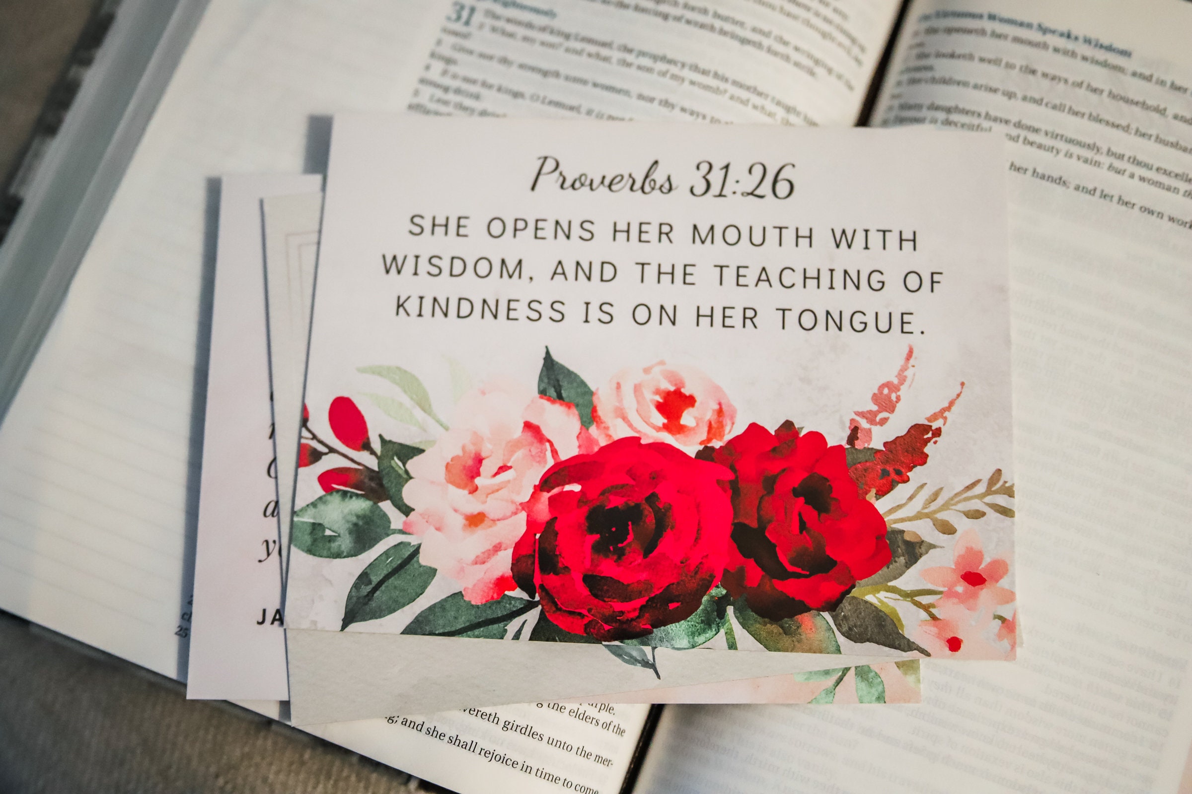 Rooted in Scripture | Scripture Cards — sisterlandhomedecor