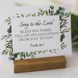 Scripture Cards Memorizing Cards Psalm Verse Cards Bible - Etsy