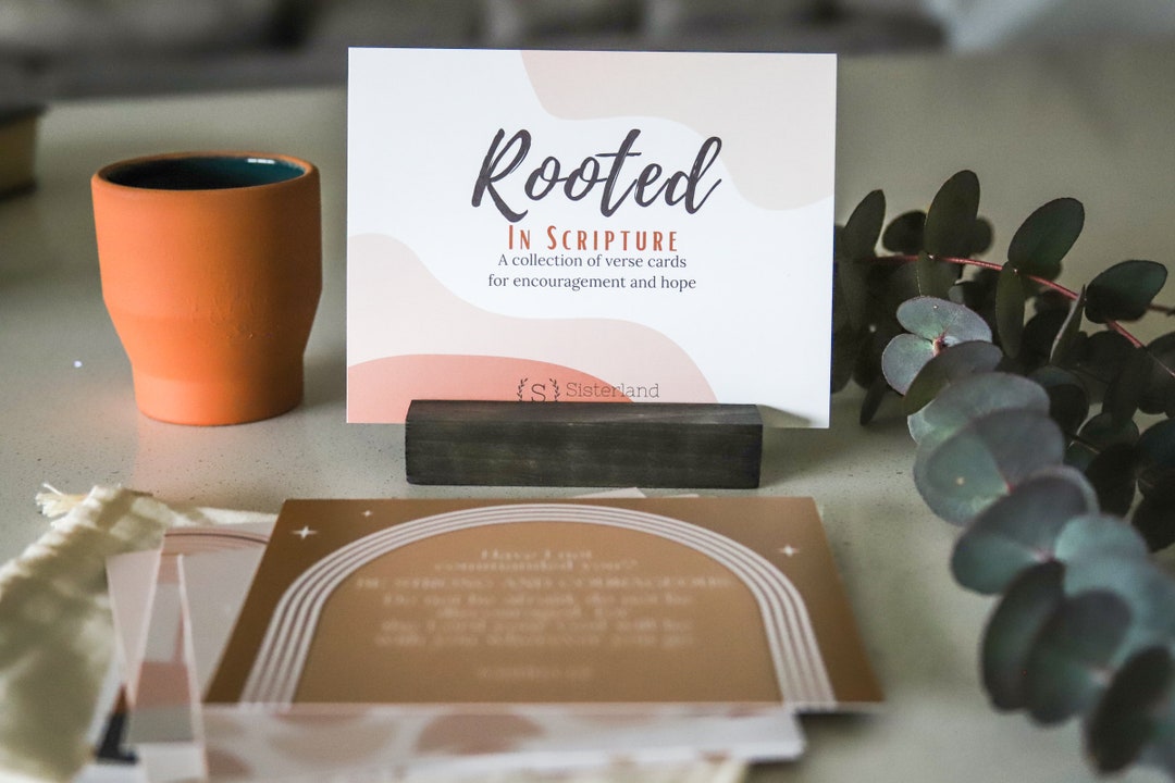 Modern Scripture Cards, Rooted in Scripture Cards, Promises of God ...