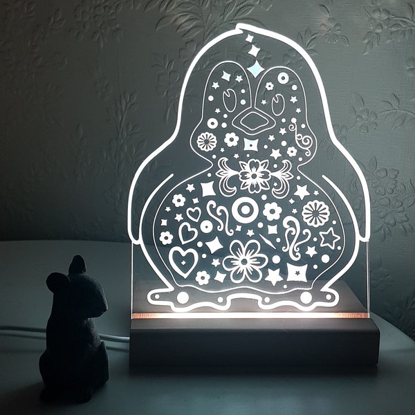 Penguin Lamp - Etsy