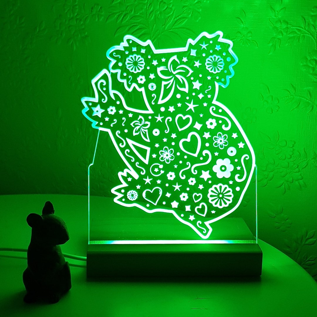 Koala Led Lamp Kids Bedroom Light. Colour Changing Lamp. Nursery Night ...